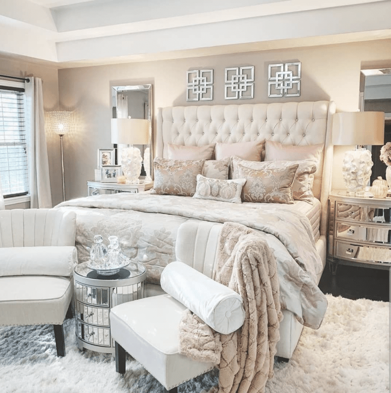 17 Glam Bedroom Ideas to Fulfill Your Luxurious Style