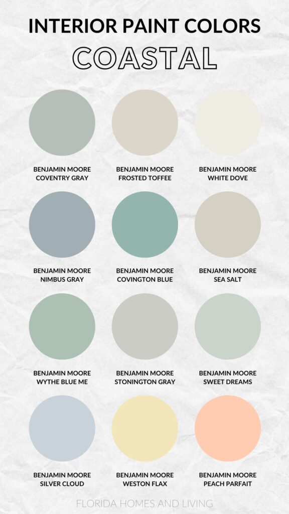 Best Interior Paint Colors for Florida Homes (2026 Guide)