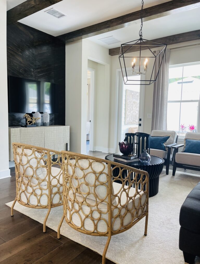 How to Style Accent Chairs in Your Living Room | Florida Homes and Living