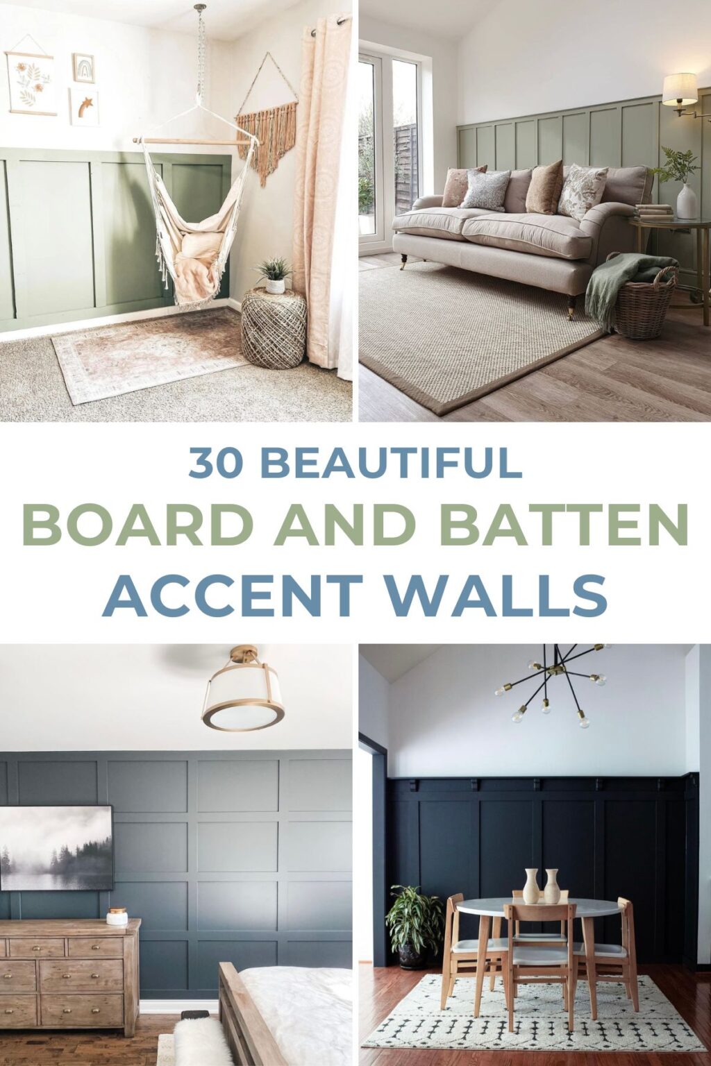 30 Beautiful Board and Batten Accent Wall Ideas to Upgrade Any Room