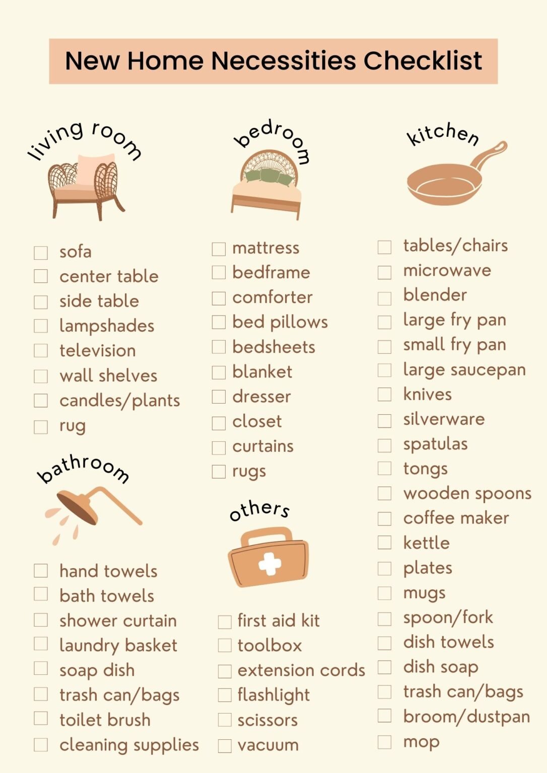 50 Household Essentials for Your First Home: Everything I Wish I Had!