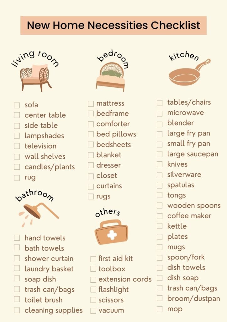 50 Household Essentials for Your First Home: Everything I Wish I Had!