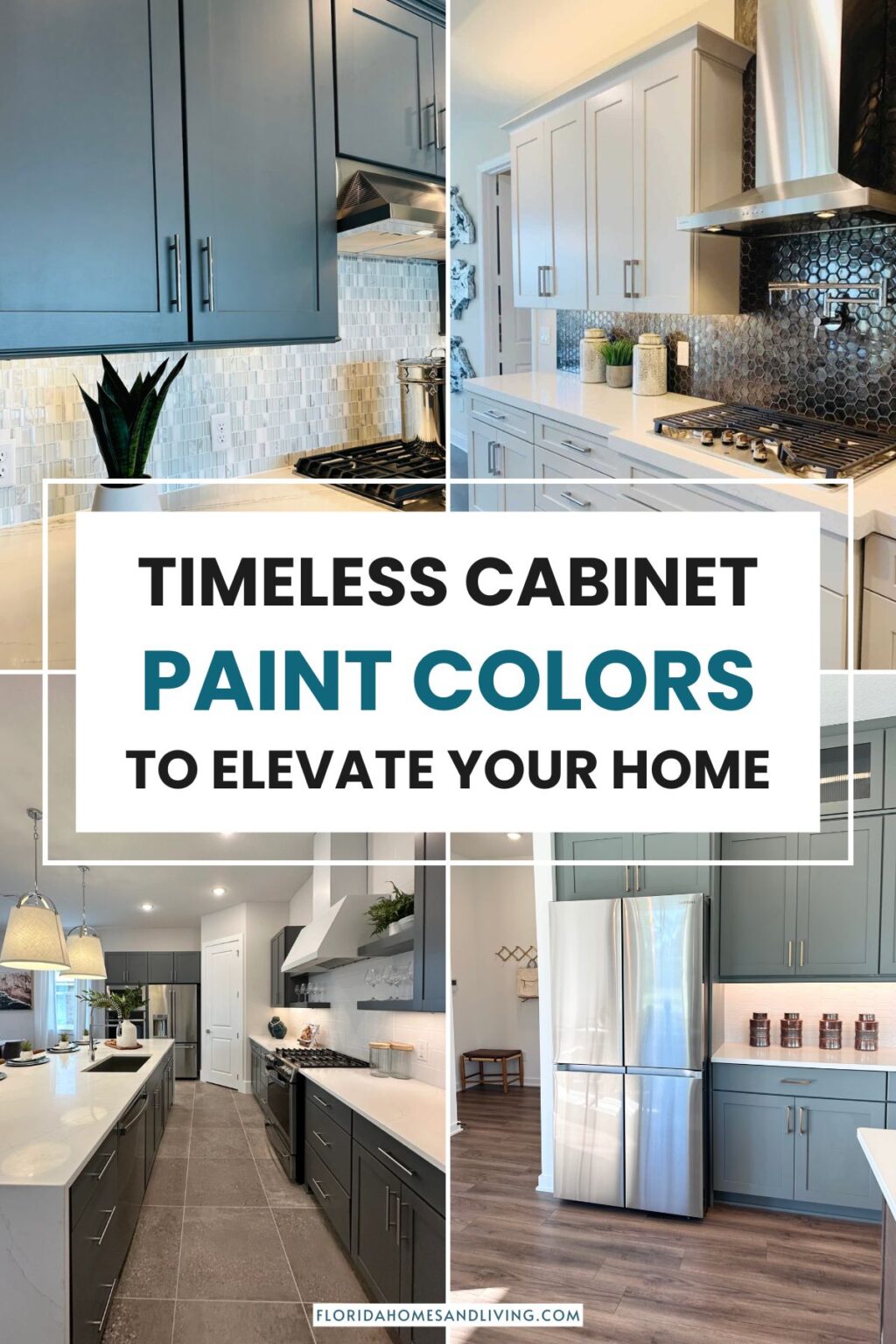 Kitchen Cabinet Paint Colors That Transform Your Space | Florida Homes ...